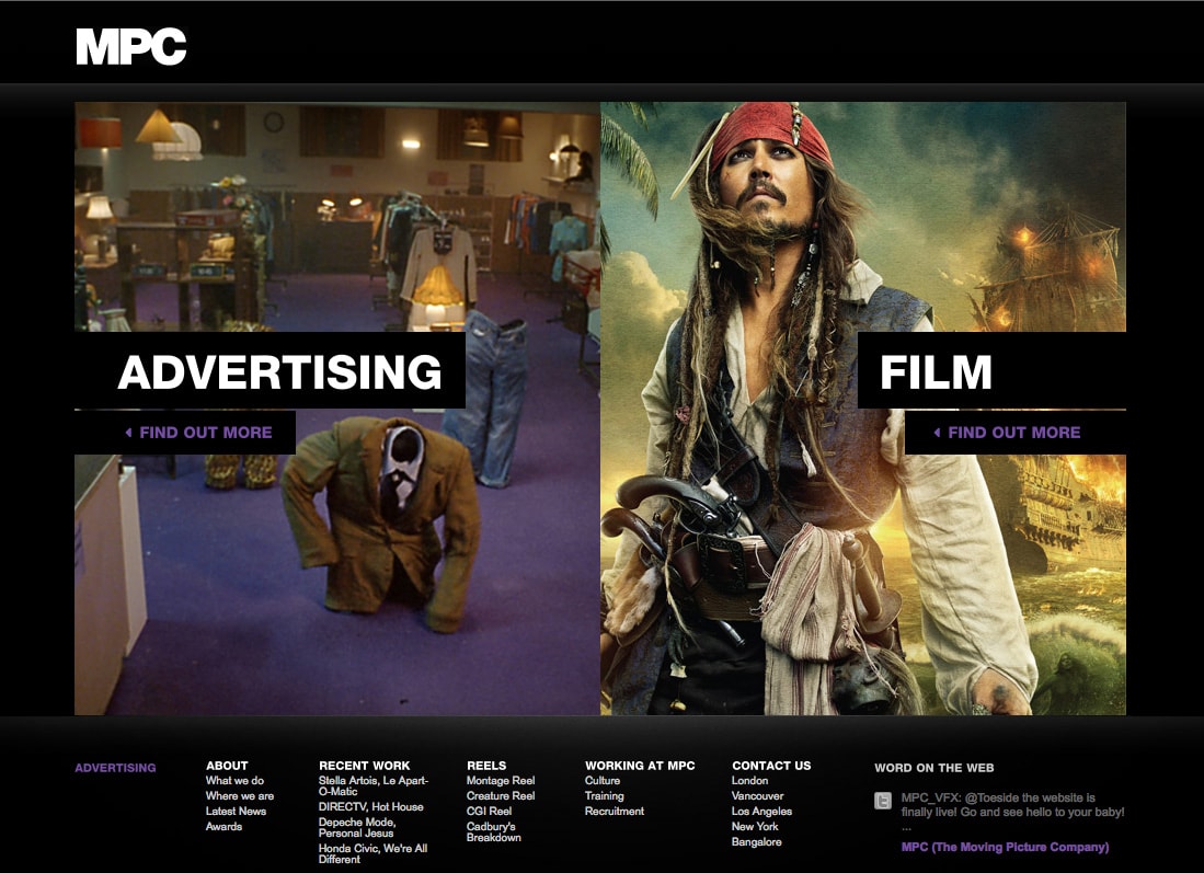 Motionographer® The Moving Picture Company