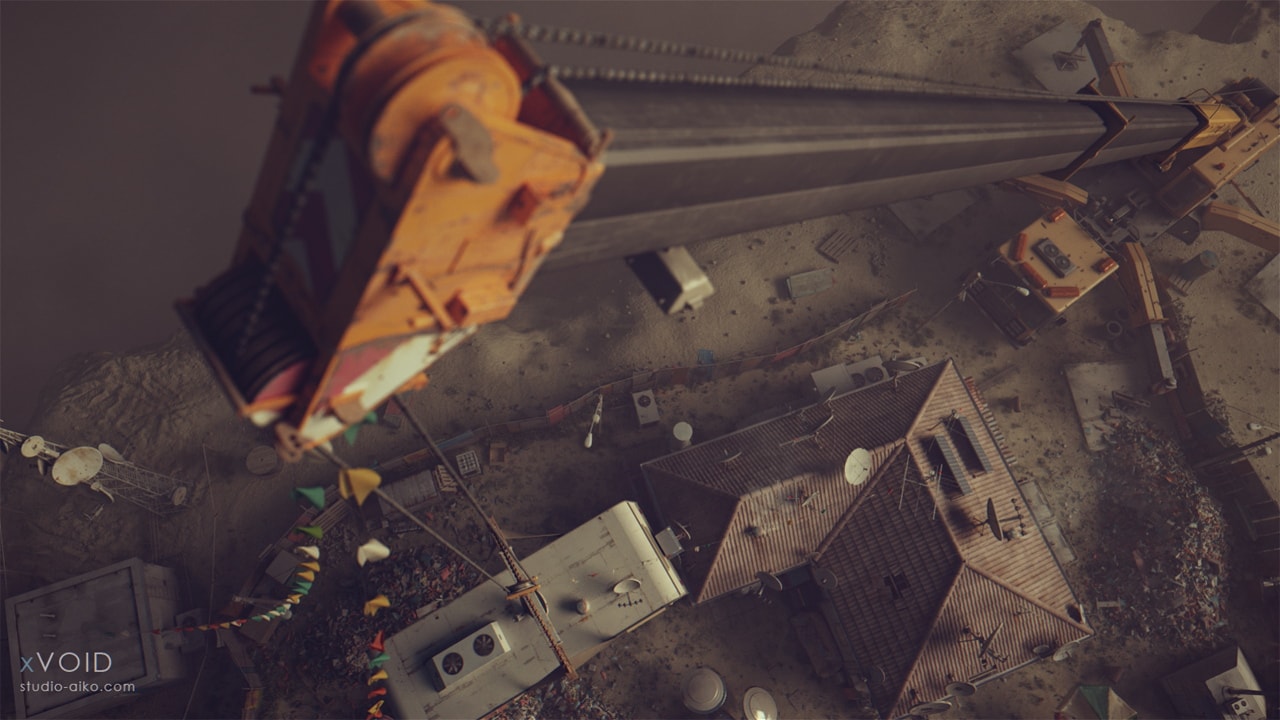 Motionographer® Explore the desolate and spooky world of “xVOID”