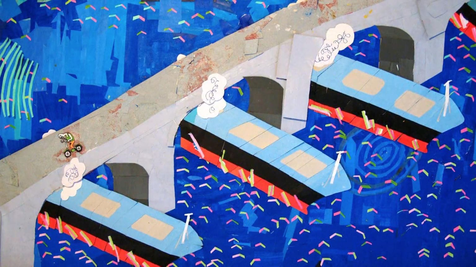 Motionographer Painstakingly crafted paper cut-out stop motion in ...