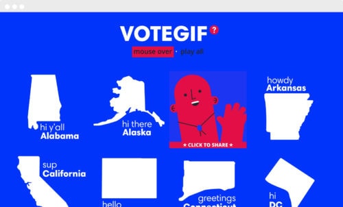 Motionographer® VoteGif, a fun way to share your state’s voting ...