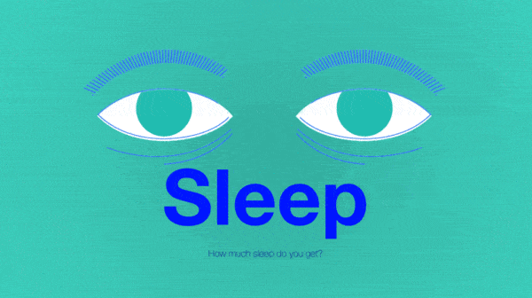 Motionographer® CNN Health interactive feature: Sleep