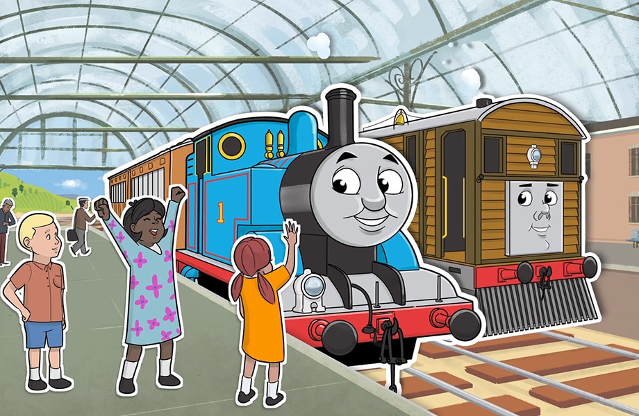 Motionographer® Kong Studio produce Thomas & Friends themed nursery ...