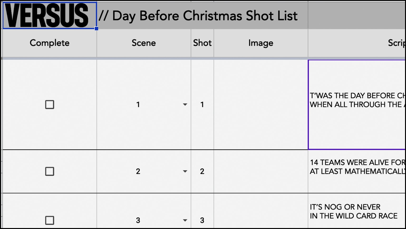 Motionographer® Five Days to Air: Versus + CBS Sports