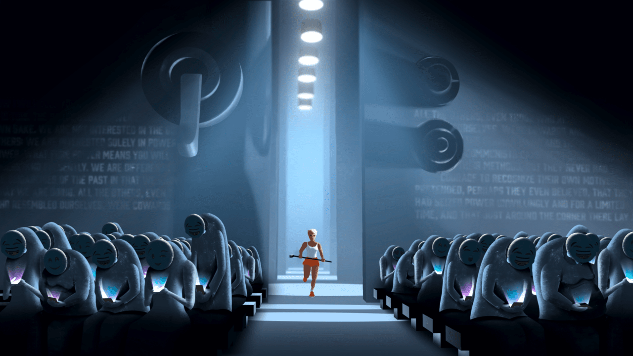 Motionographer® Carefully Crafting a Parody of the Most Iconic Ad Ever!