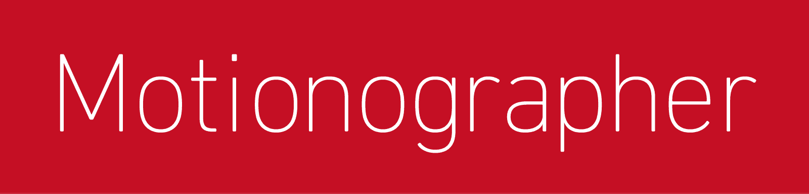 Motionographer® MotionographerLogo