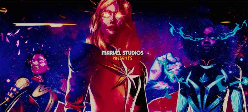 Motionographer® Official Marvel Studios’ The Marvels: End Credits Title Sequence