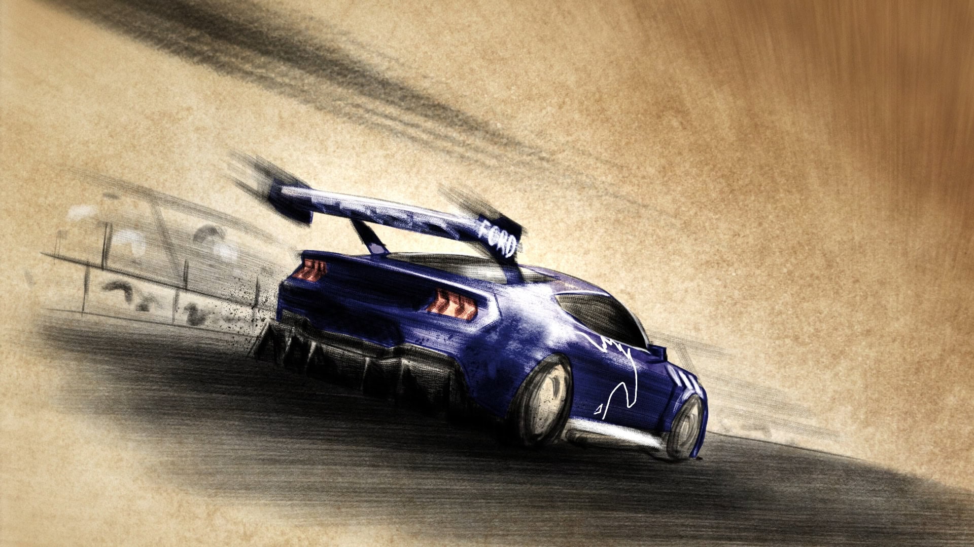 Motionographer® Ford Mustang – Le Mans 2024