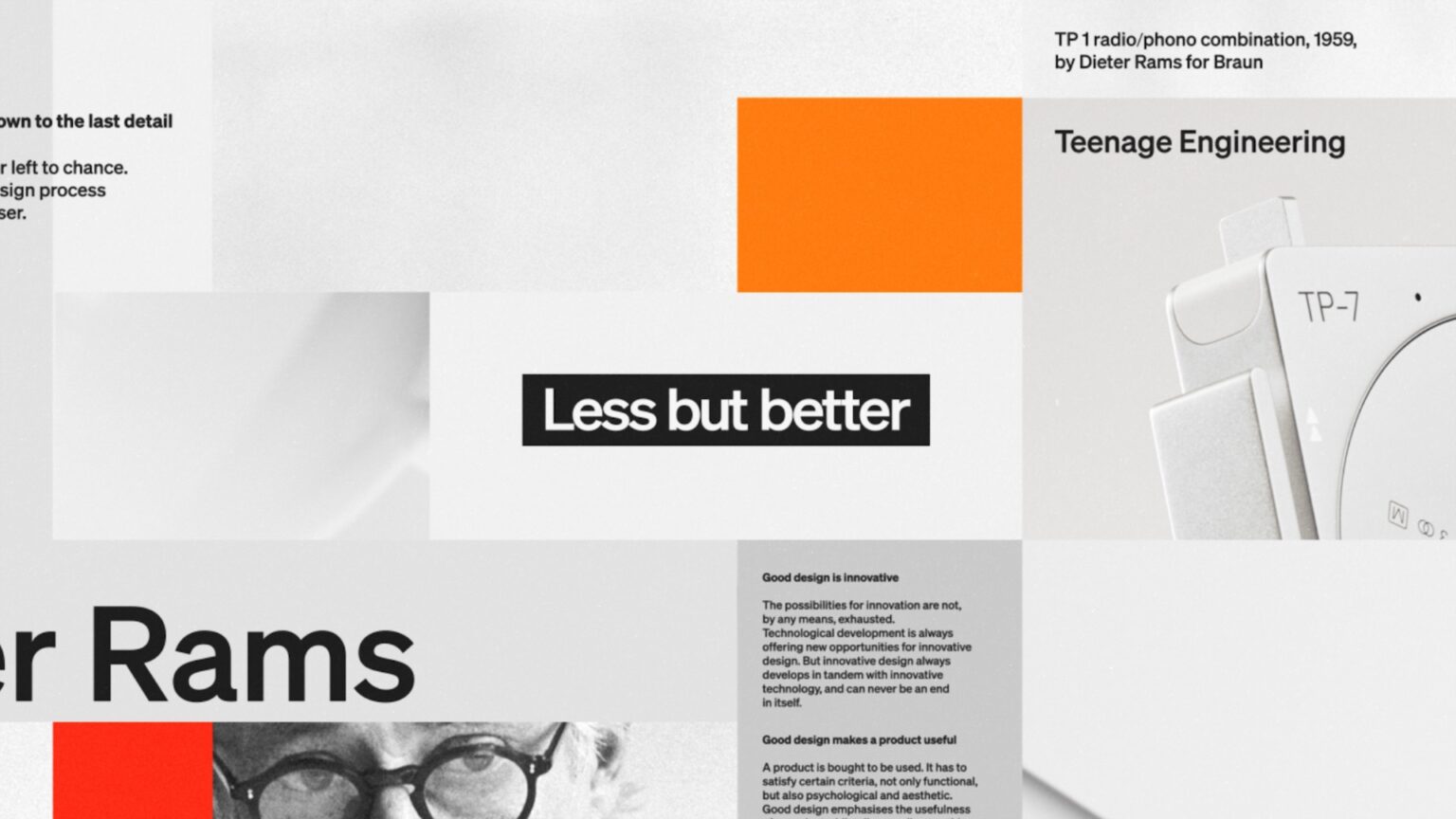 Motionographer® Alex Cabon | Less But Better