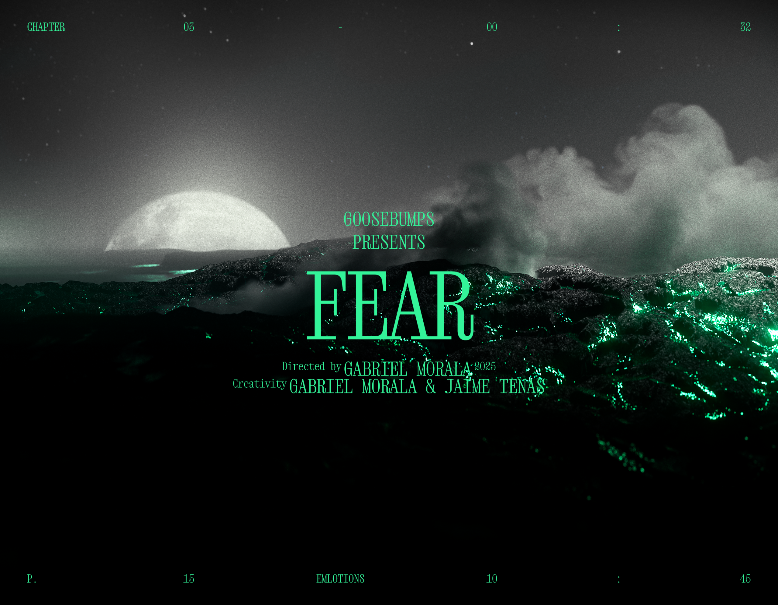 Motionographer® FEAR | EMOTIONS Chapter 03 | GOOSEBUMPS